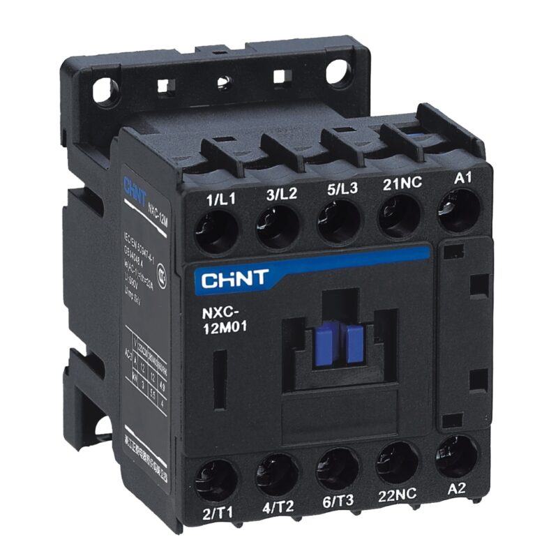 Chint NXC-12M01 NXC-12M10 3P 12A 24V 110V 230V 380V CHNT Mini Contactor ...