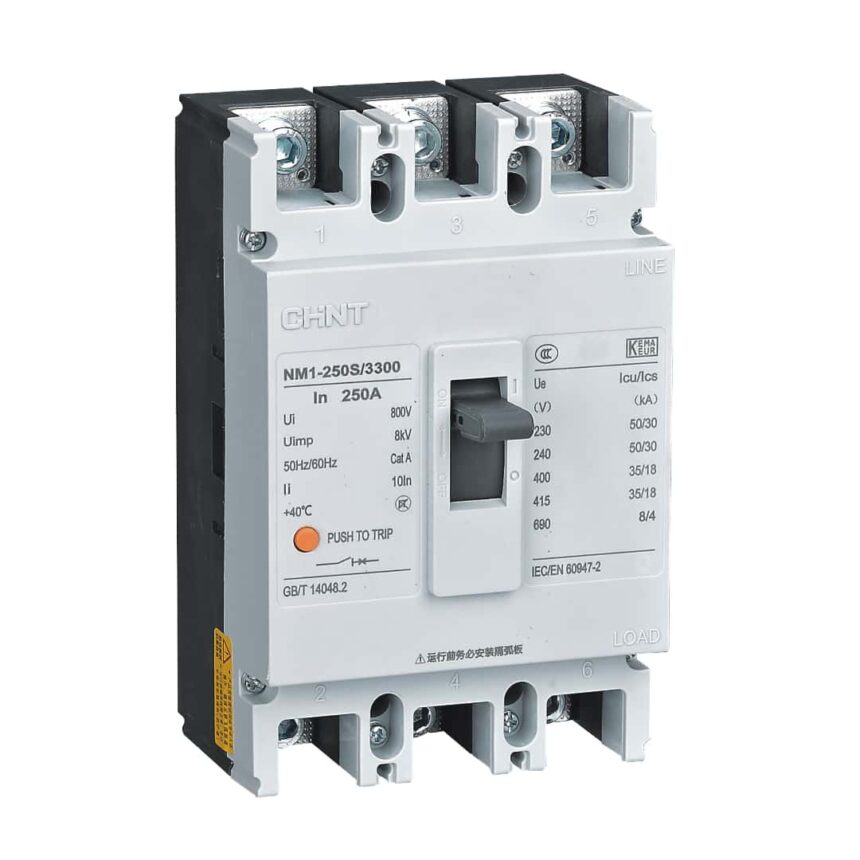 CHINT NM1-250S 3-Pole Moulded Case Circuit Breaker 160A-250A - Low ...